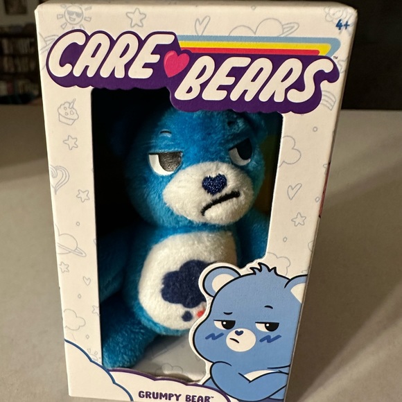 Care Bears | Toys | Nwt Care Bears Grumpy Bear Micro 3 Plush | Poshmark